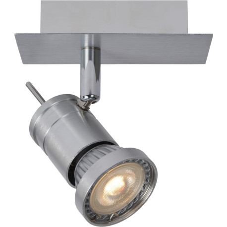 Spot moderne led argenté 1 spot Hipstera