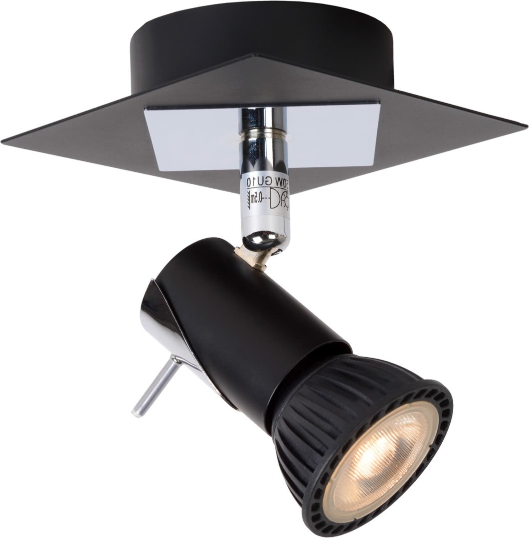 Spot led design noir spot unique Nimea